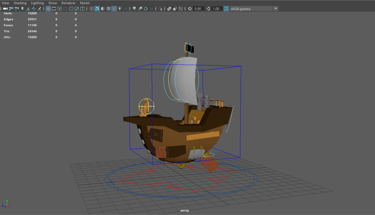 Week 17 – Project 02 (Objects Modelling & Rigging) – Jiawei’s Blog
